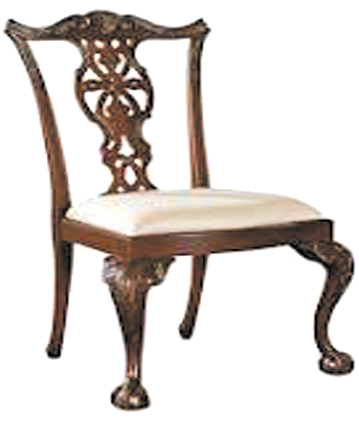 Chippendale Style Popular Since mid 1700s