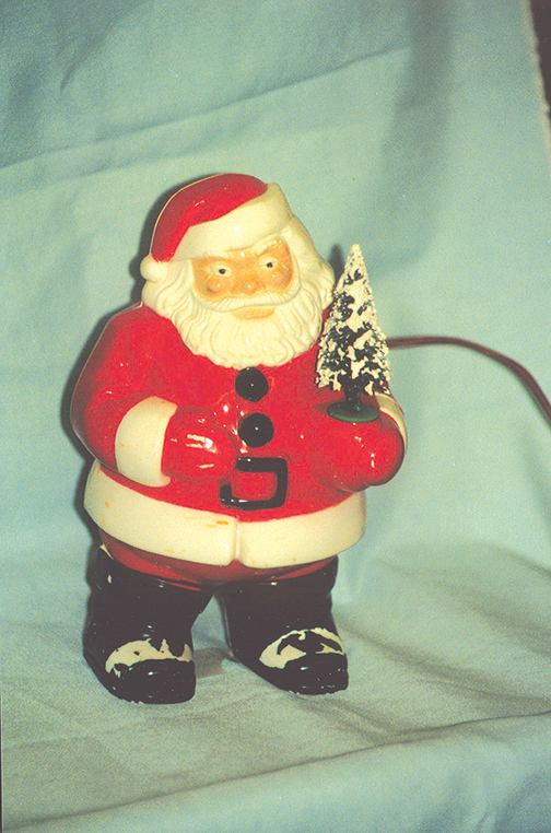 Sensational Plastic Santa Once Cute, Now Collectible