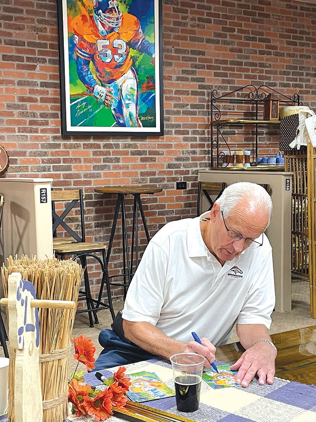 Meet HOF Finalist Randy Gradishar Oct. 14 at Old Crows Antique Mall