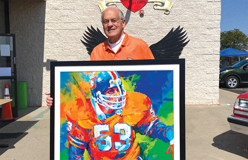 Meet HOF Finalist Randy Gradishar Oct. 14 at Old Crows Antique Mall