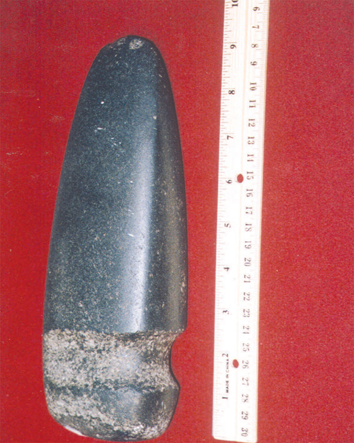 Prehistoric Stone Axes Have Following