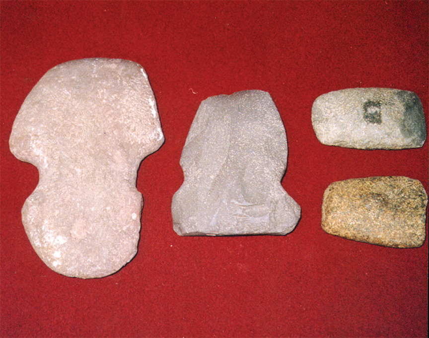 Prehistoric Stone Axes Have Following