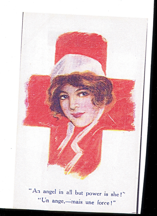 Red Cross Left Impressive Record in Deed, Postcards