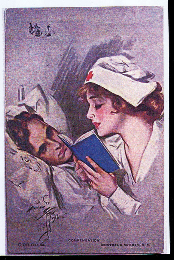 Red Cross Left Impressive Record in Deed, Postcards